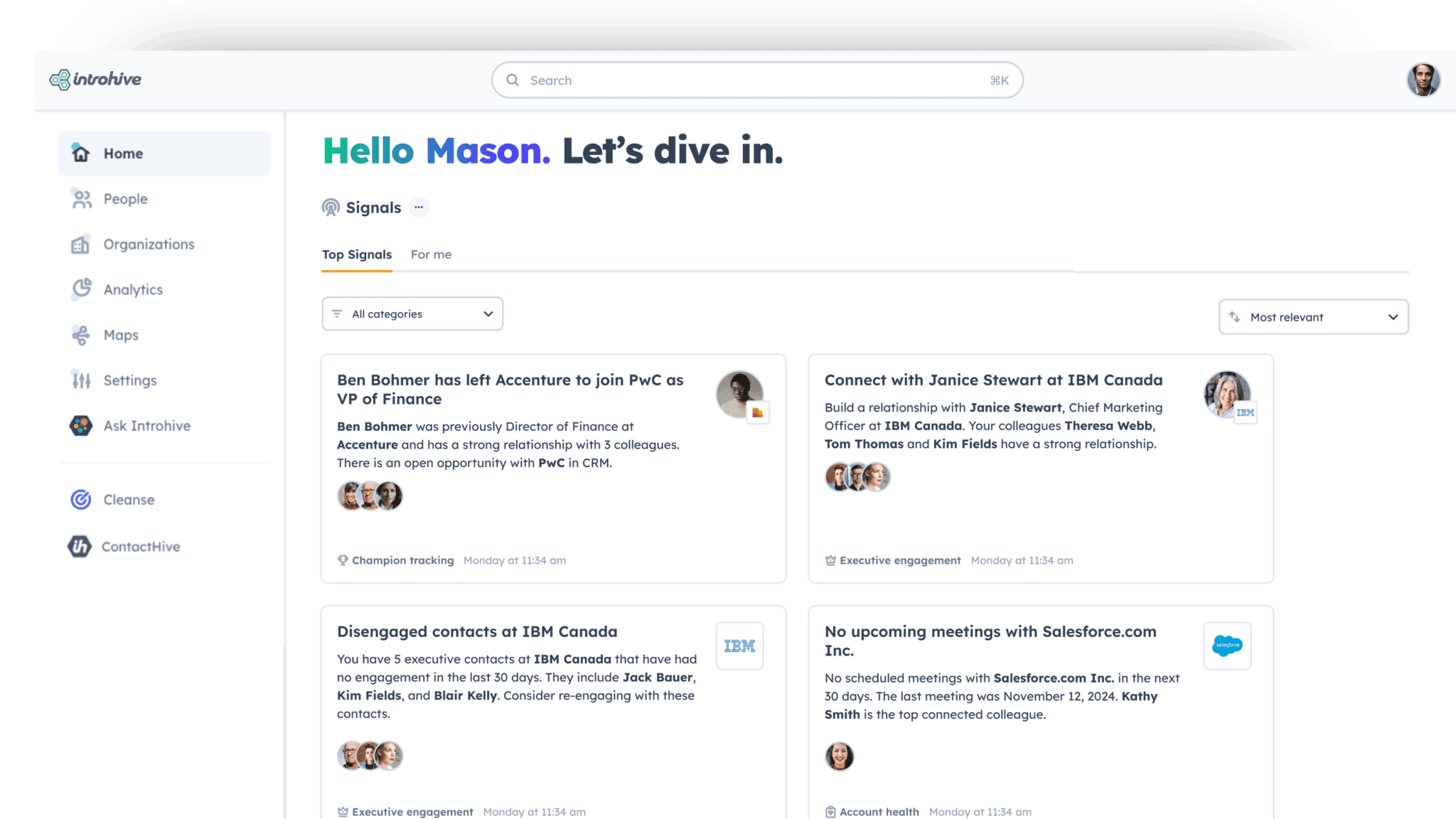 Relationship Intelligence | Introhive